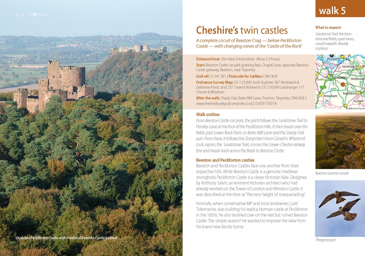 Cheshire: Sandstone Trail: Easy Walks - Sandstone Trail